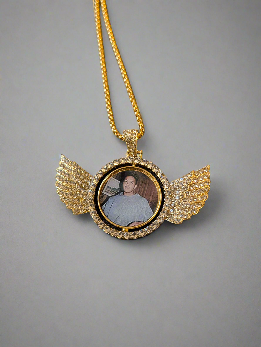 Memorial chain with and without wings – Krafty Kustomz LLC